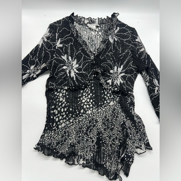 Alberto Makali | Tops | Vintage Alberto Makali Pleats Blouse | Poshmark